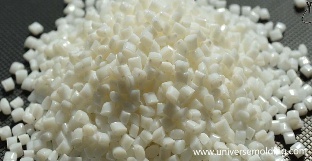 Injection molding plastic material: ABS